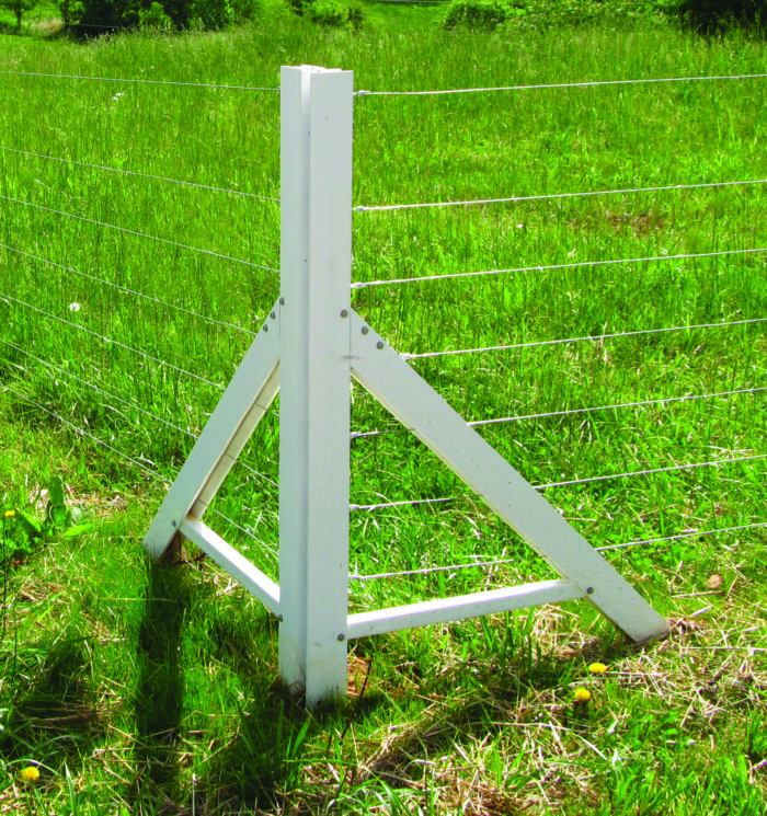 New Zealander A-Frame Corner - Timeless Fence System