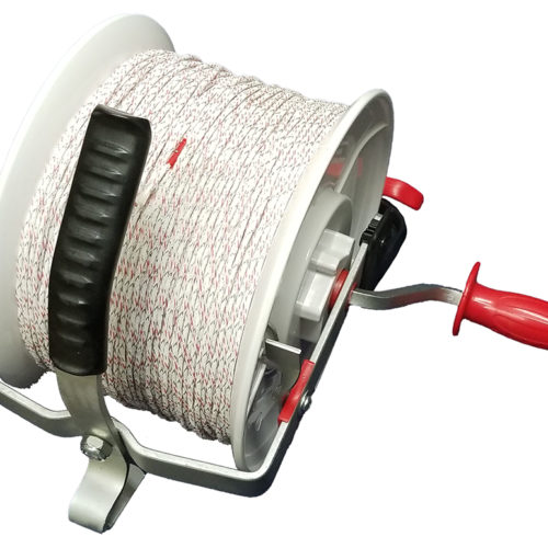 Timeless Fence System | Taragate 3:1 Geared Reel with SS Polybraid