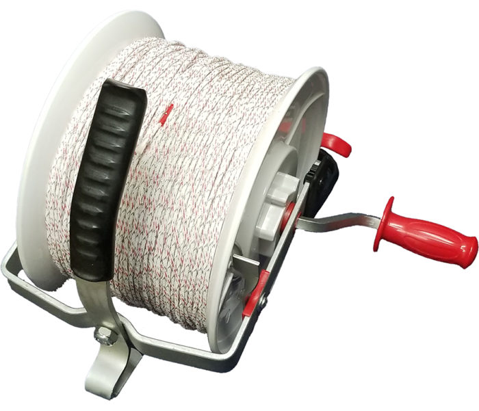 Timeless Fence System | Taragate 3:1 Geared Reel with MM Polybraid