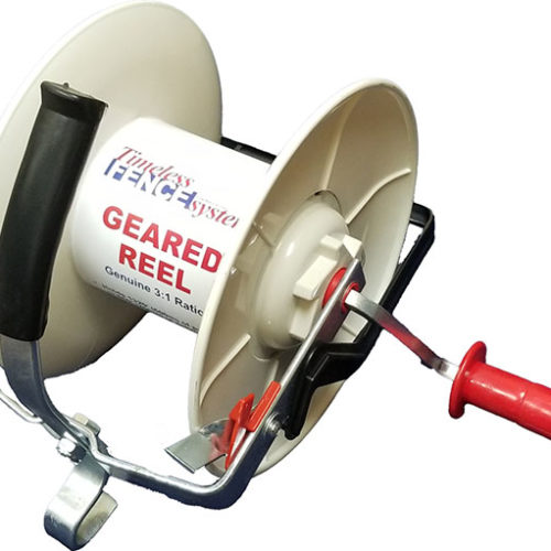 Timeless Fence System | Taragate 3:1 Geared Reel with SS Polybraid