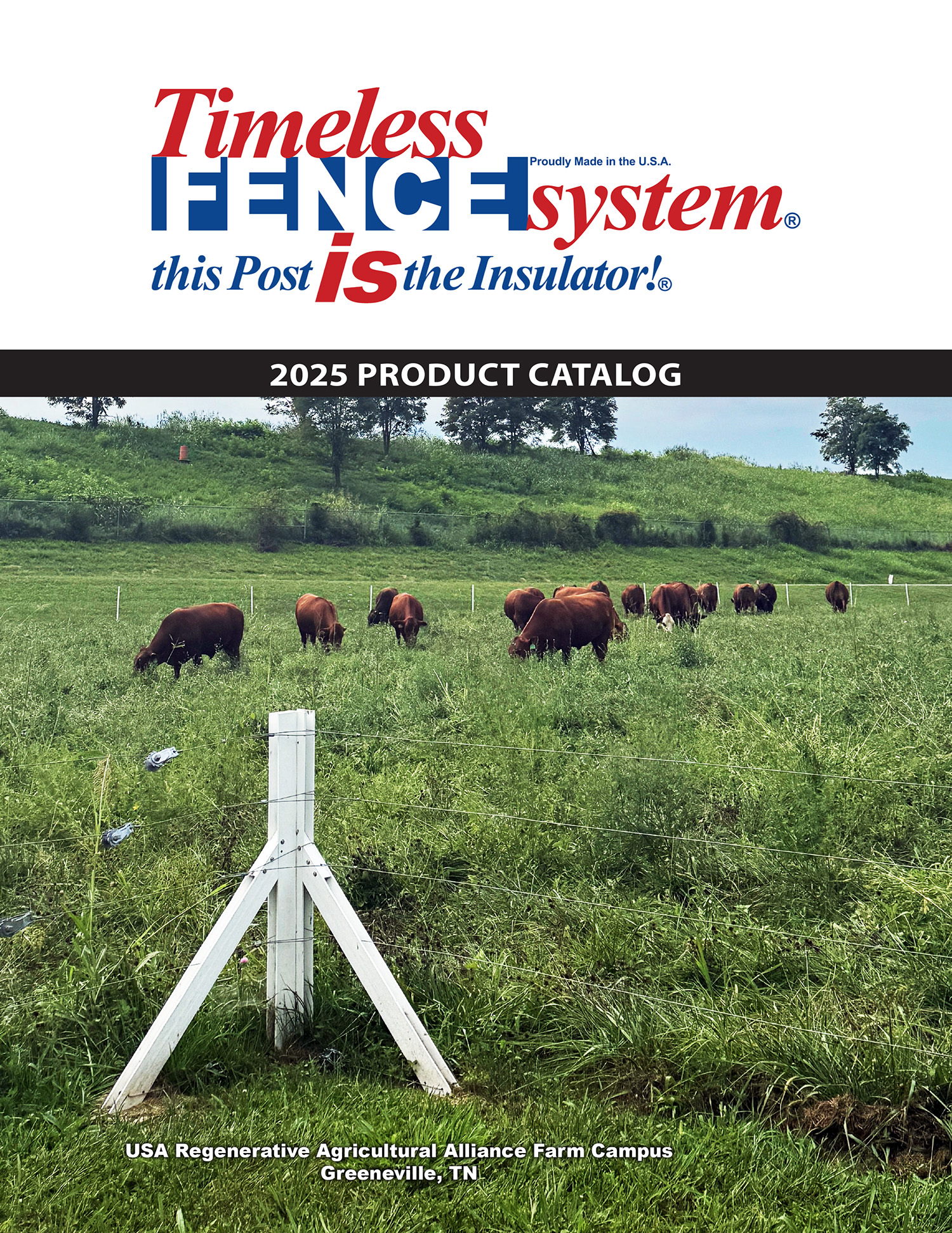 Electric PVC Fence Posts & Supplies | Timeless Fence System
