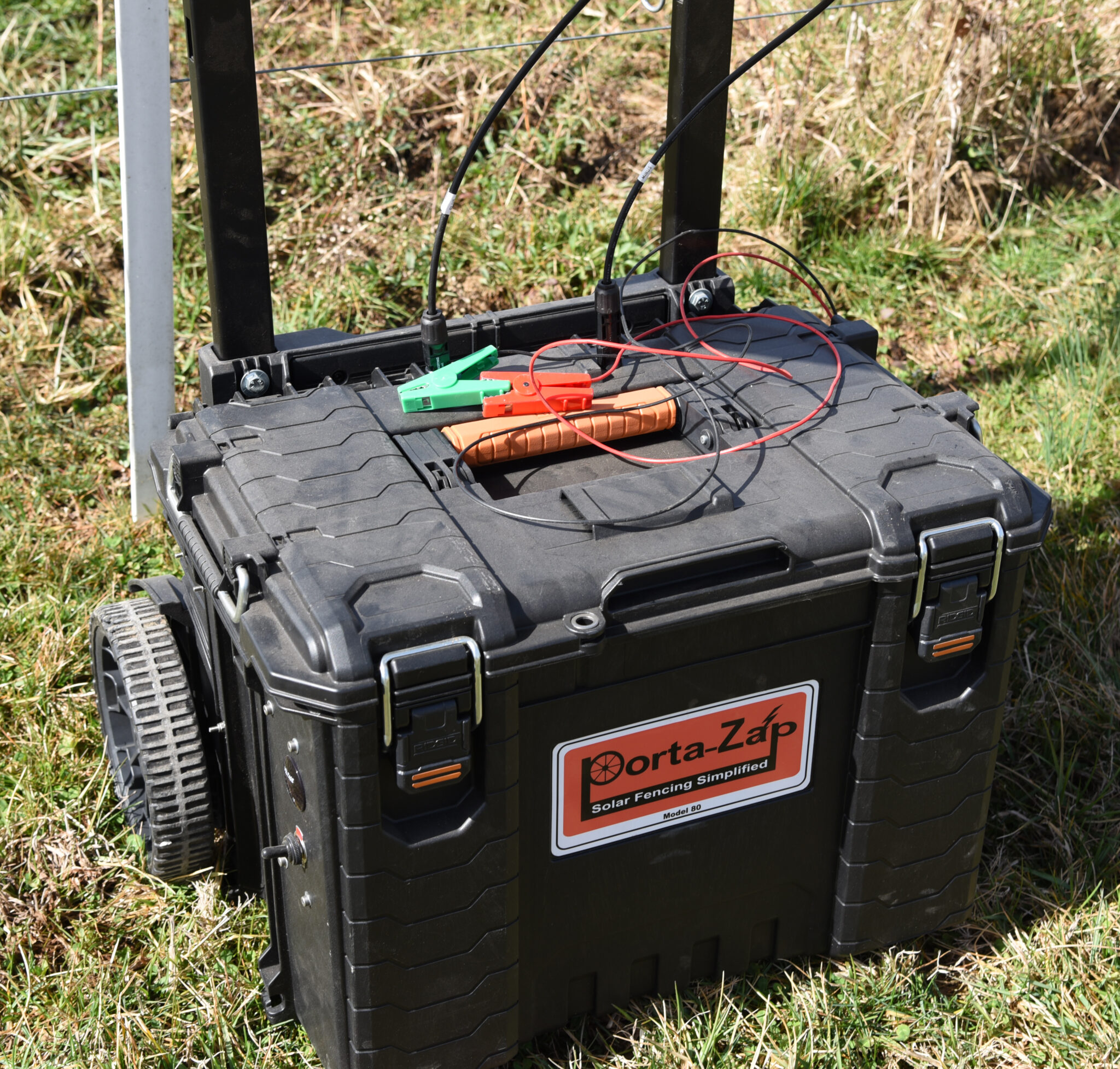 Porta-Zap Solar Fence Power Unit - Timeless Fence System