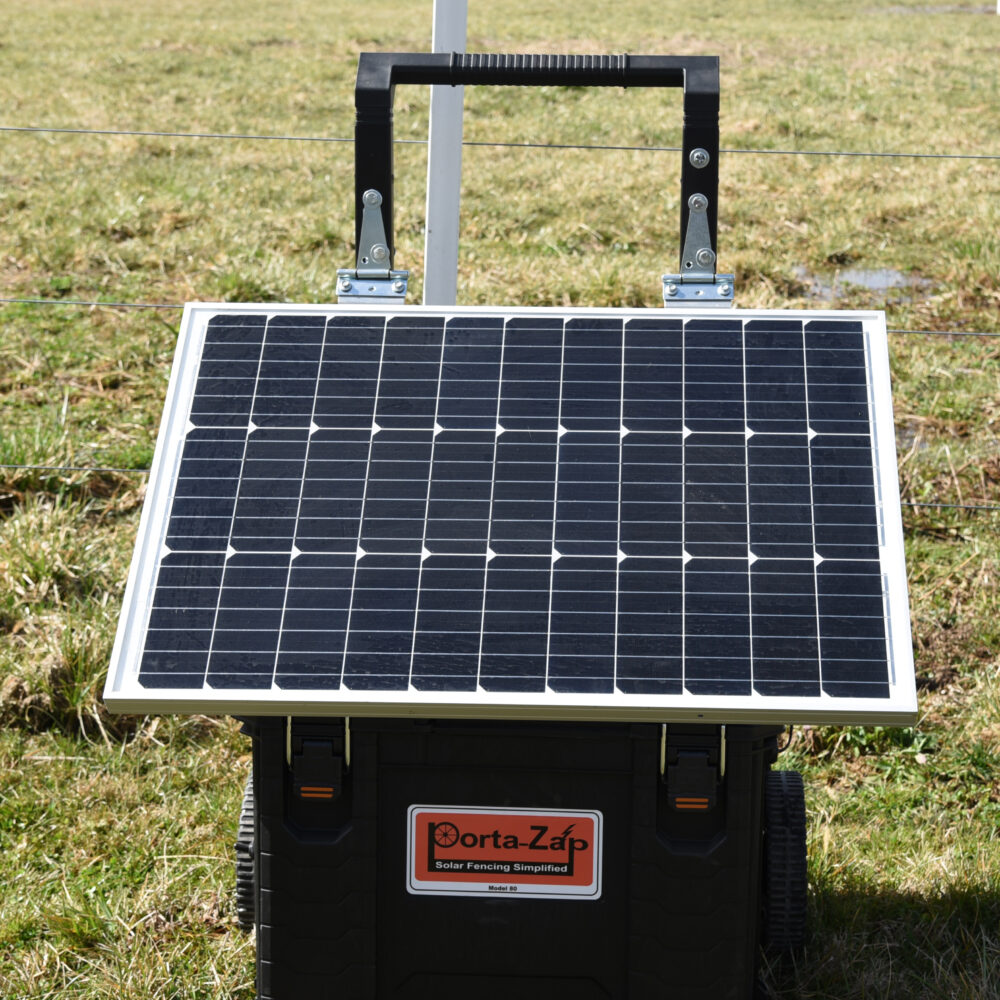 Porta-Zap Solar Fence Power Unit - Timeless Fence System