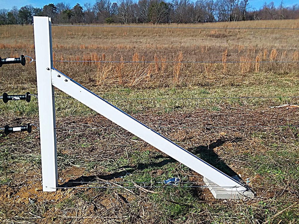 Mike's Floating Brace - Timeless Fence System